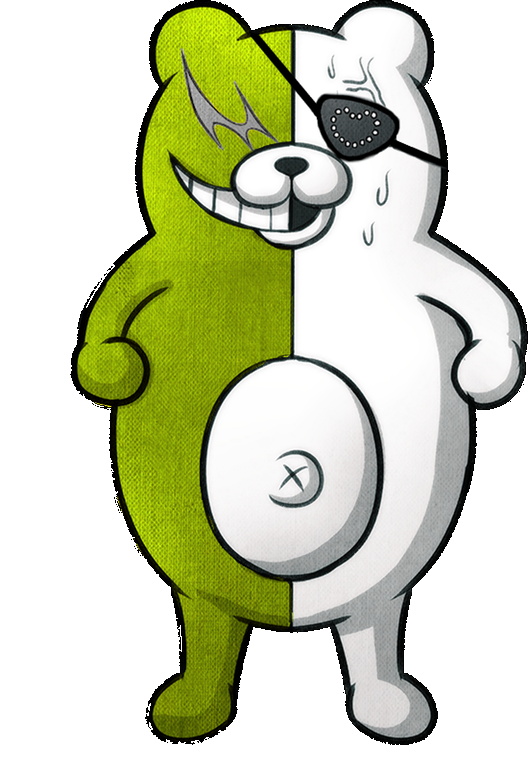 I made another cursed kuma for Fuyuhiko's birthday : r/danganronpa